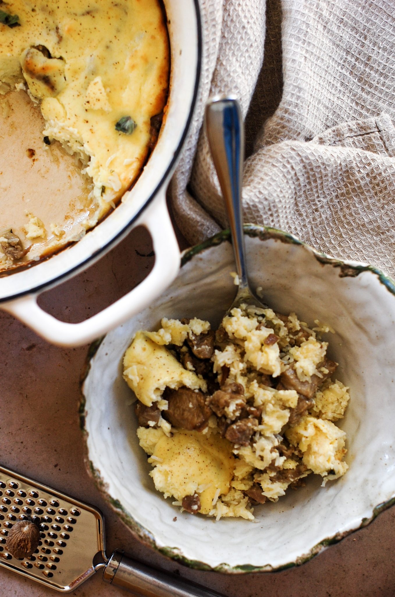 Tavë Kosi - lamb baked with rice (Albanian recipe) - Jess Eats and Travels