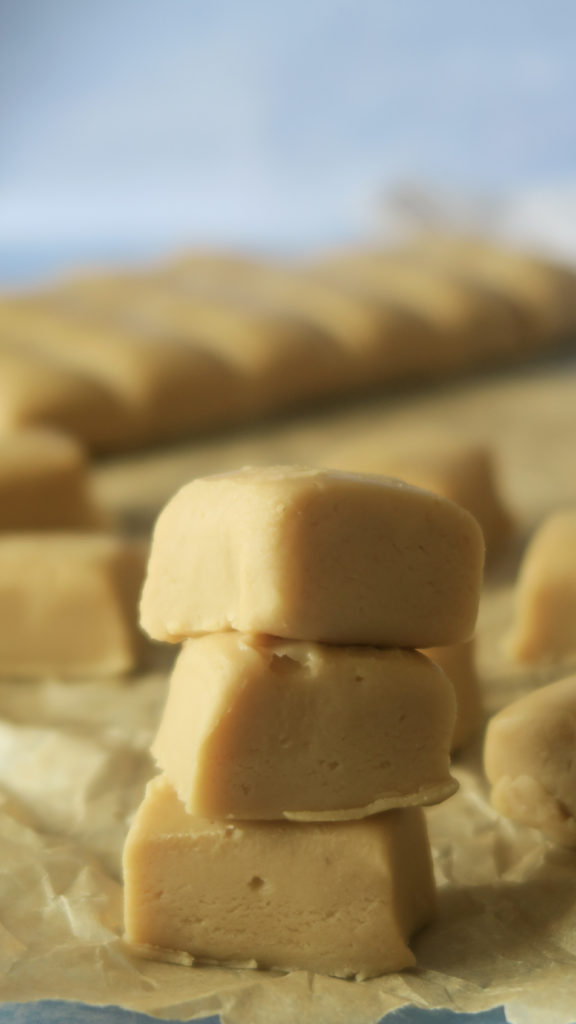 The Creamiest Buttery Rum Fudge - Jess Eats and Travels