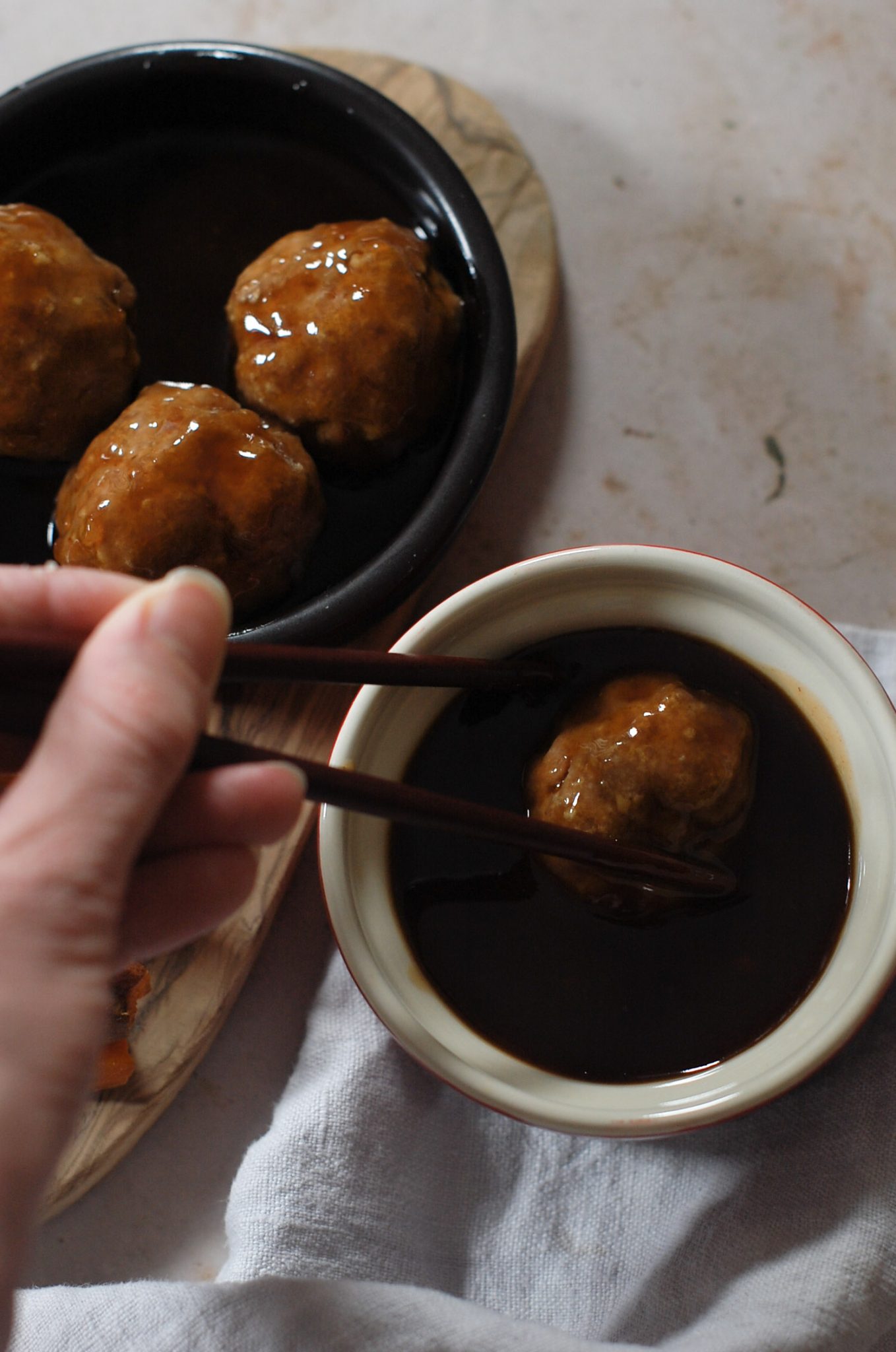 Sweet and Sour Pork Meatballs - Jess Eats and Travels