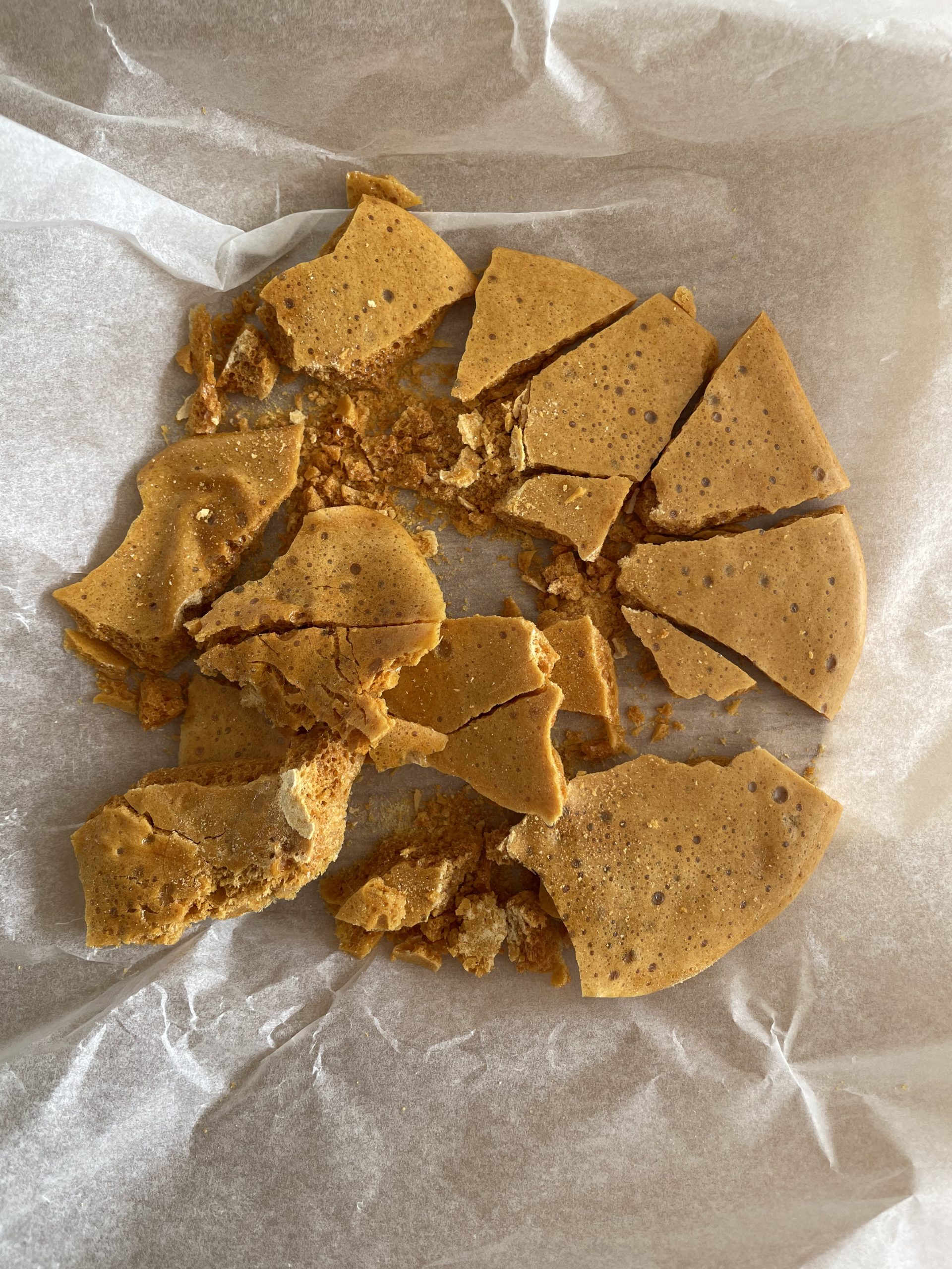 Chocolate Honeycomb Candy (Hokey Pokey) - Jess Eats and Travels
