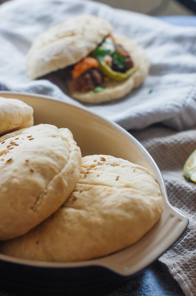 Lepinja Bread (Flatbread from the Balkans) - Jess Eats and Travels
